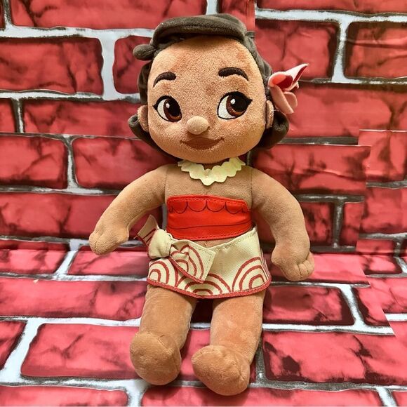 Disney | Toys | Disney Storeanimators Baby Princess Moana Plush Doll ...